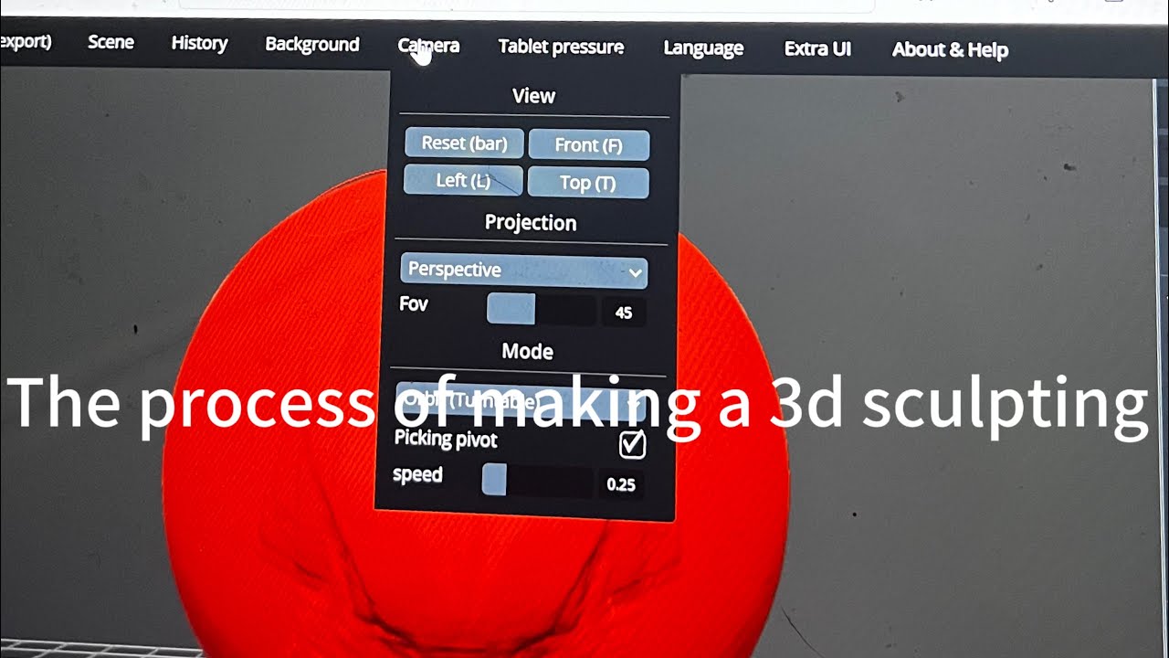 The process of 3d sculpting from the beginning - YouTube