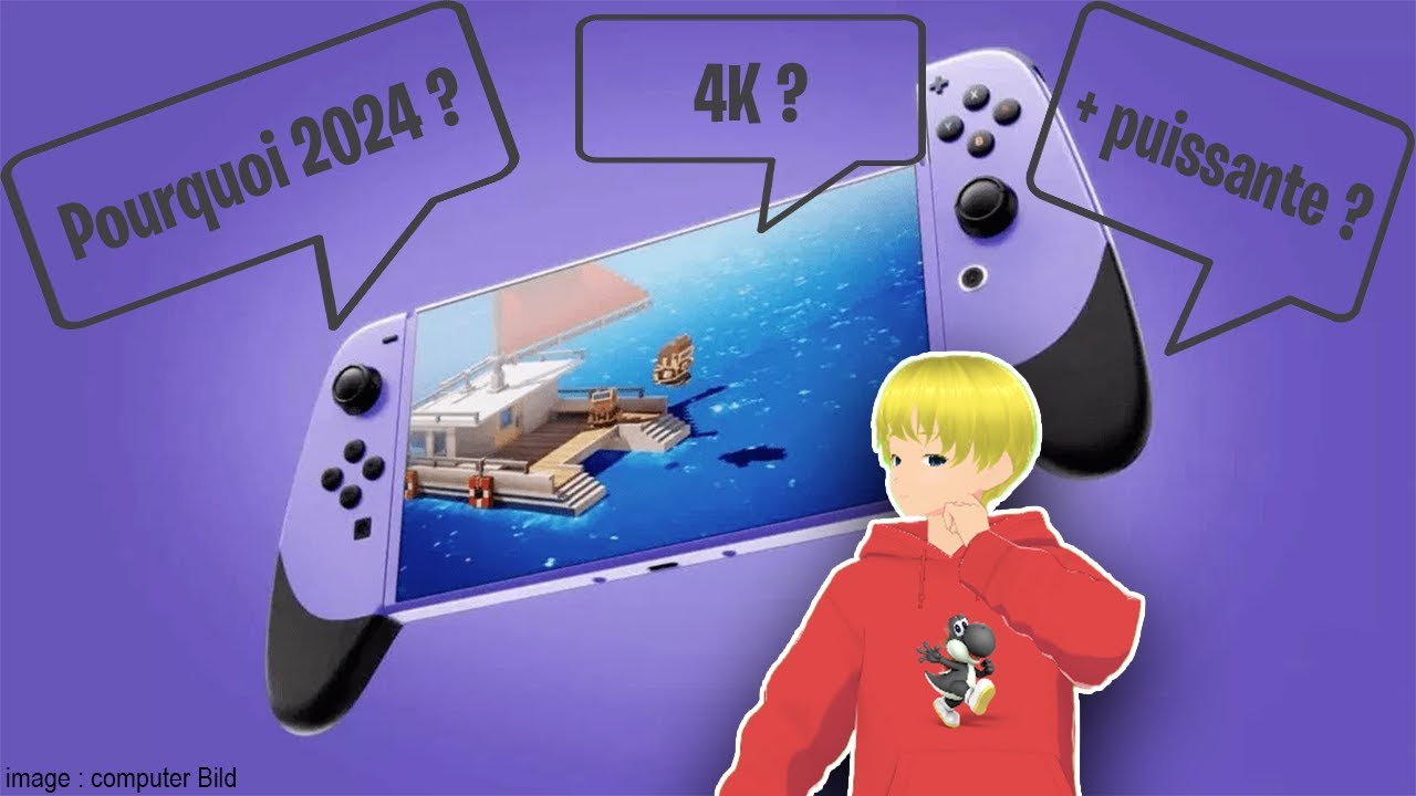 La nouvelle Nintendo Switch 2/pro/super sortira en 2024 !? 😱 - YouTube