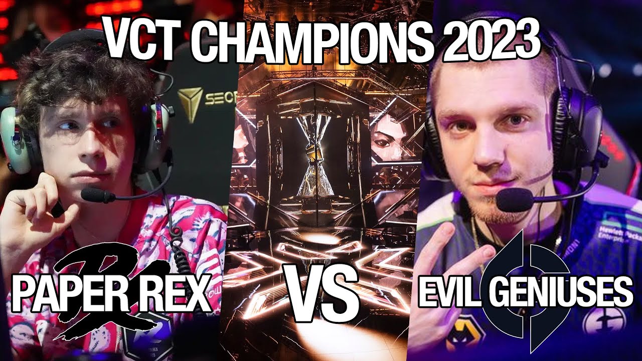 BEST PLAYS OF EVIL GENIUSES VS PAPER REX UPPER FINALS - VCT CHAMPIONS ...