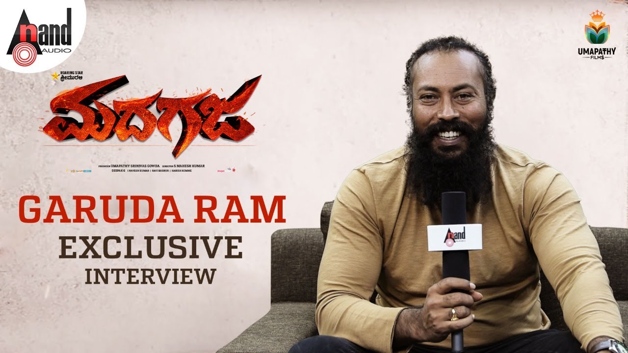 Madhagaja | KGF Fame Garuda Ram Exclusive Interview | Sriimurali ...