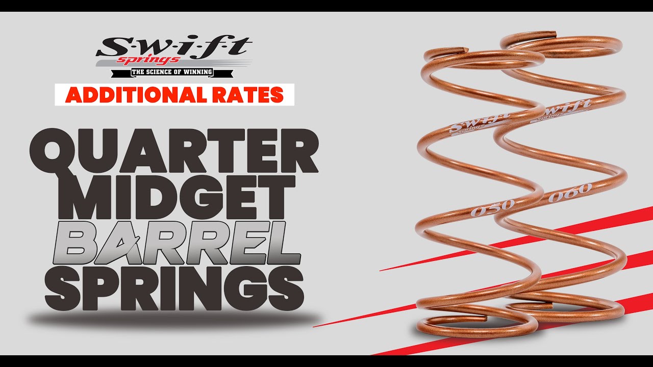 Swift Springs - New Quarter Midget Spring Rates [ 045-163-050 B & 045 ...