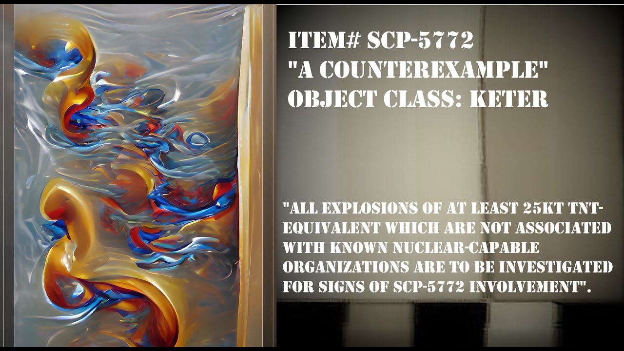 Un[REDACTED] SCP-5772 - A Counterexample - YouTube