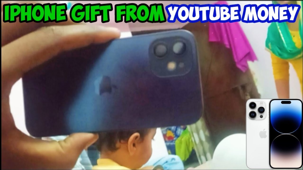 New iPhone 12 Pro 📱 gift Kar diya || from YouTube Money 🤑🔥 - YouTube