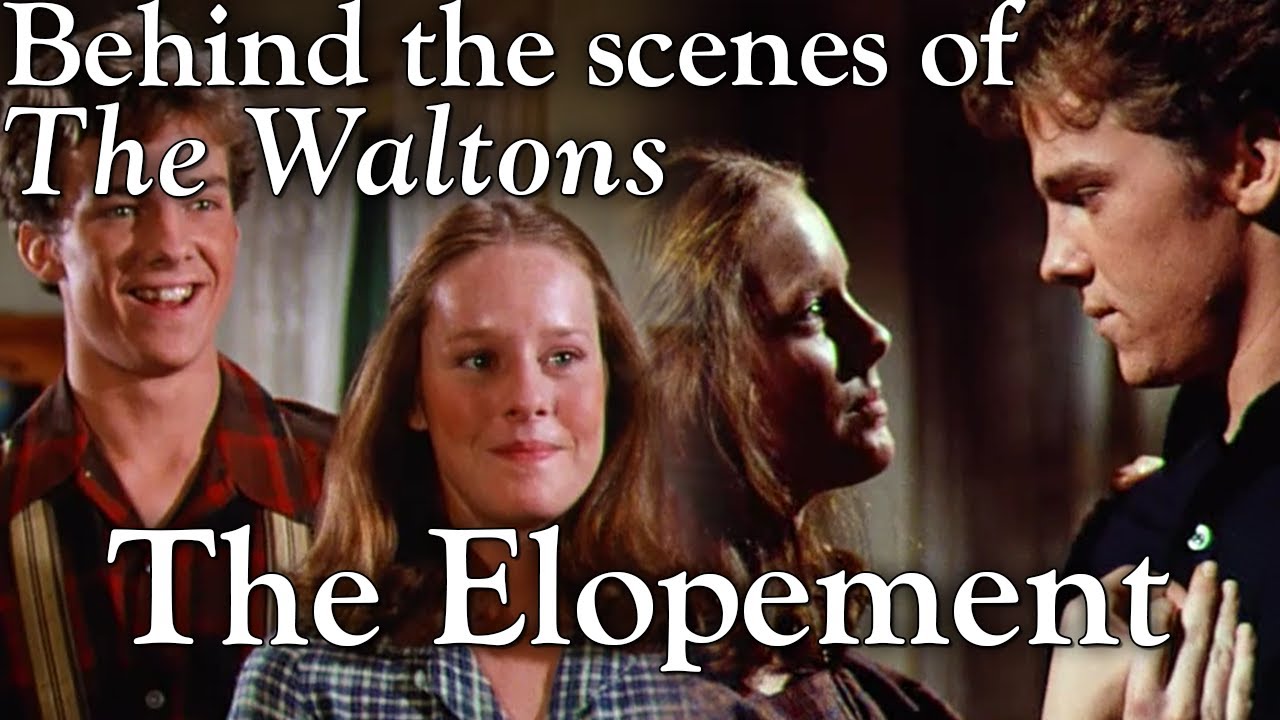 The Waltons - The Elopement episode - behind the scenes with Judy ...