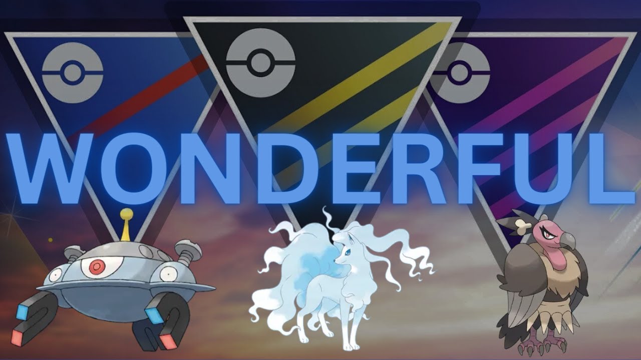 Great League Remix SHADOW Magnezone Alolan Ninetales Mandibuzz team is ...