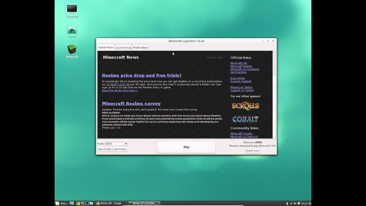 How to install Minecraft in Linux Mint - YouTube