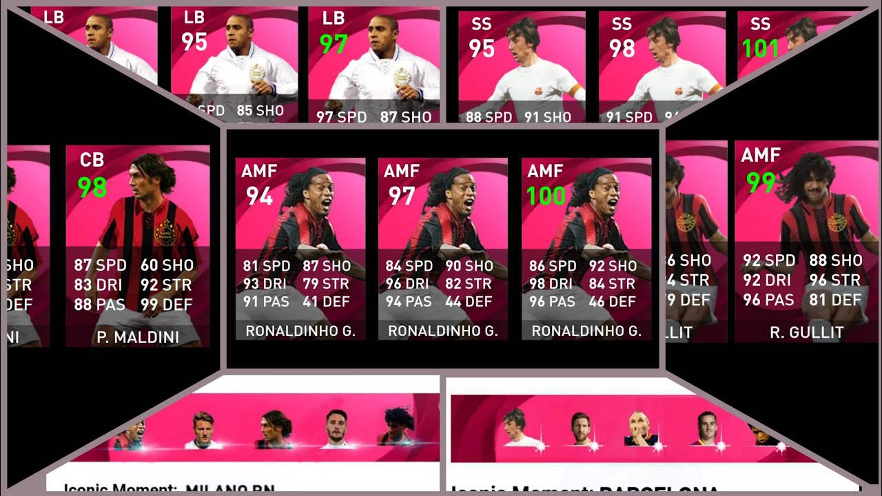UPCOMING ICONIC MOMENTS IN PES 2021 MOBILE/PC || ICONIC RONALDINHO ...