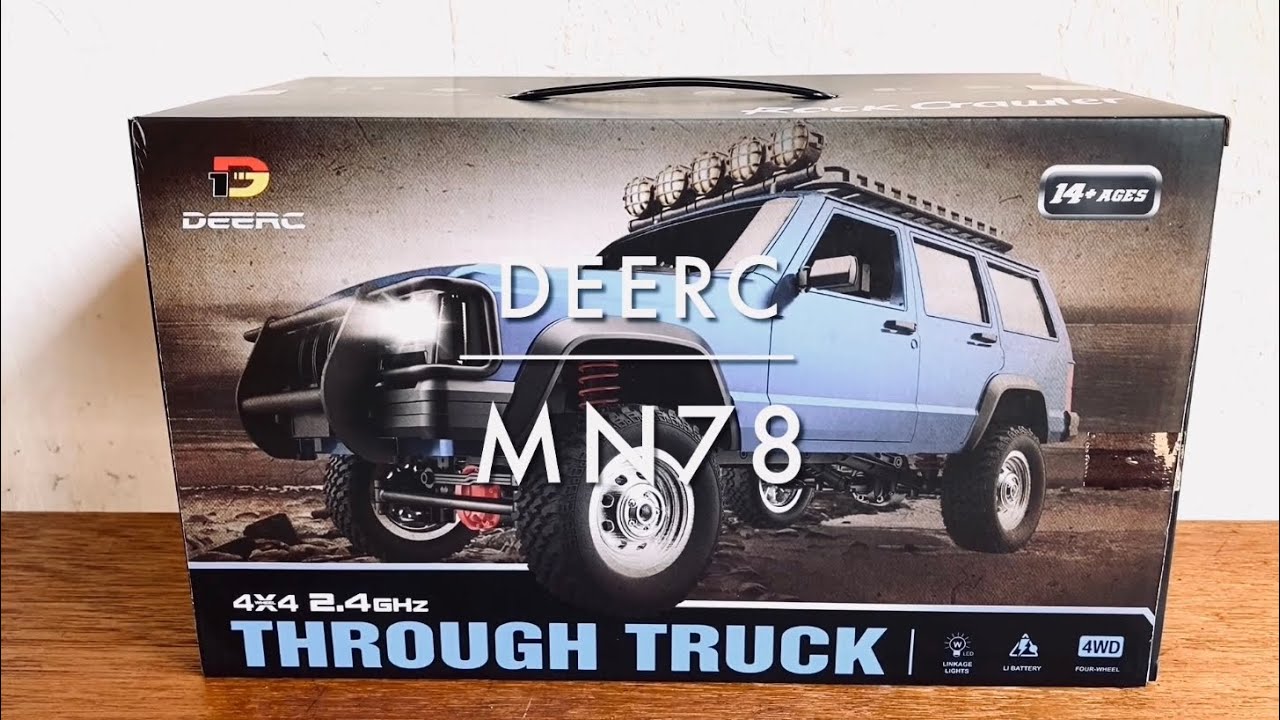DEERC MN78 開封動画 #beetle deerc #mn78 #ラジコン #クローラー - YouTube