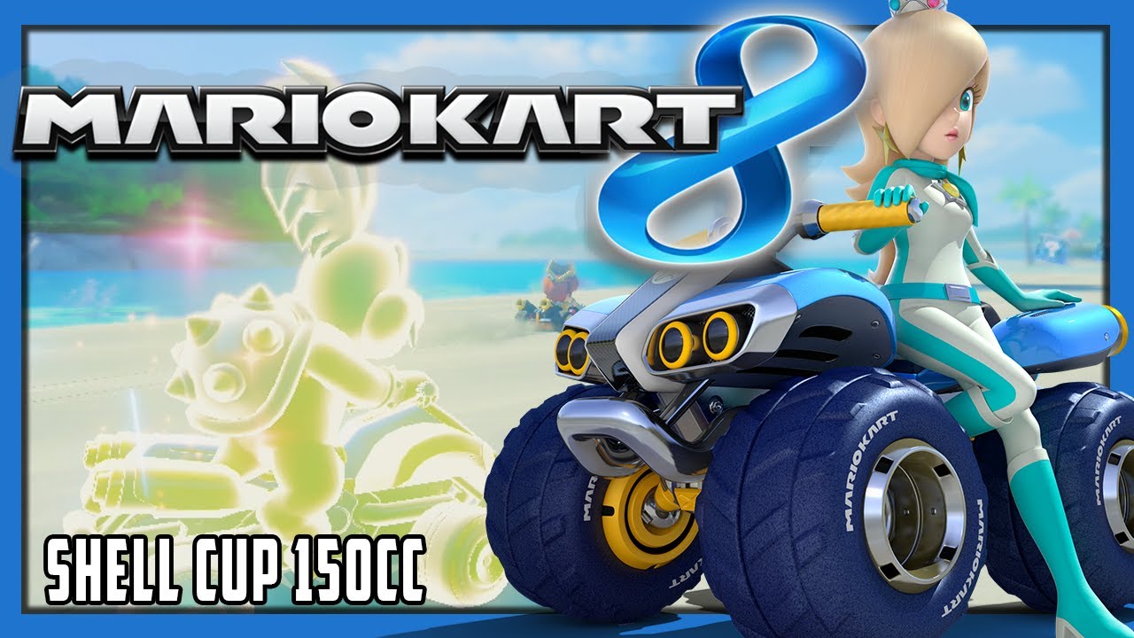 Lets Play Mario Kart 8 Part 5 Shell Cup 150cc Mk8 Wii U Gameplay