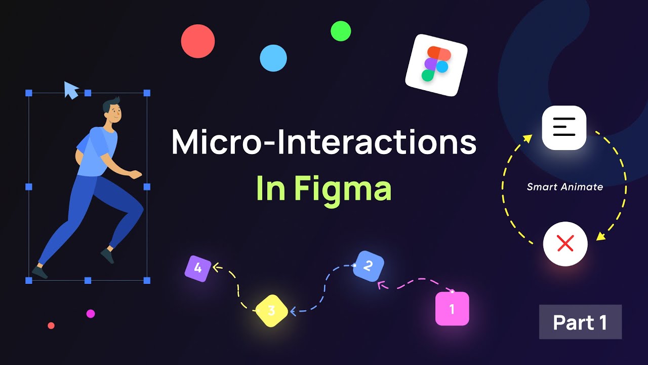 Micro-Interactions in Figma - Part 1 | Smart Animate | Figma - YouTube