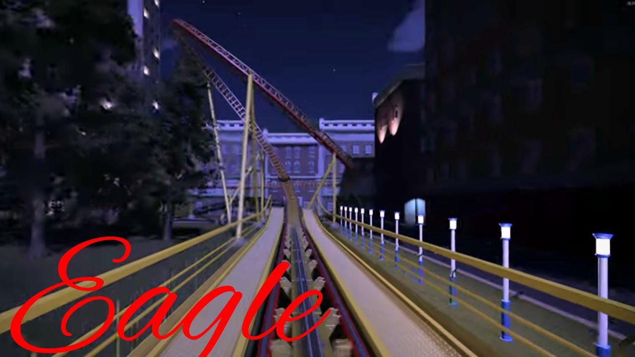 Planet Coaster - First Launched Coaster - Eagle - YouTube