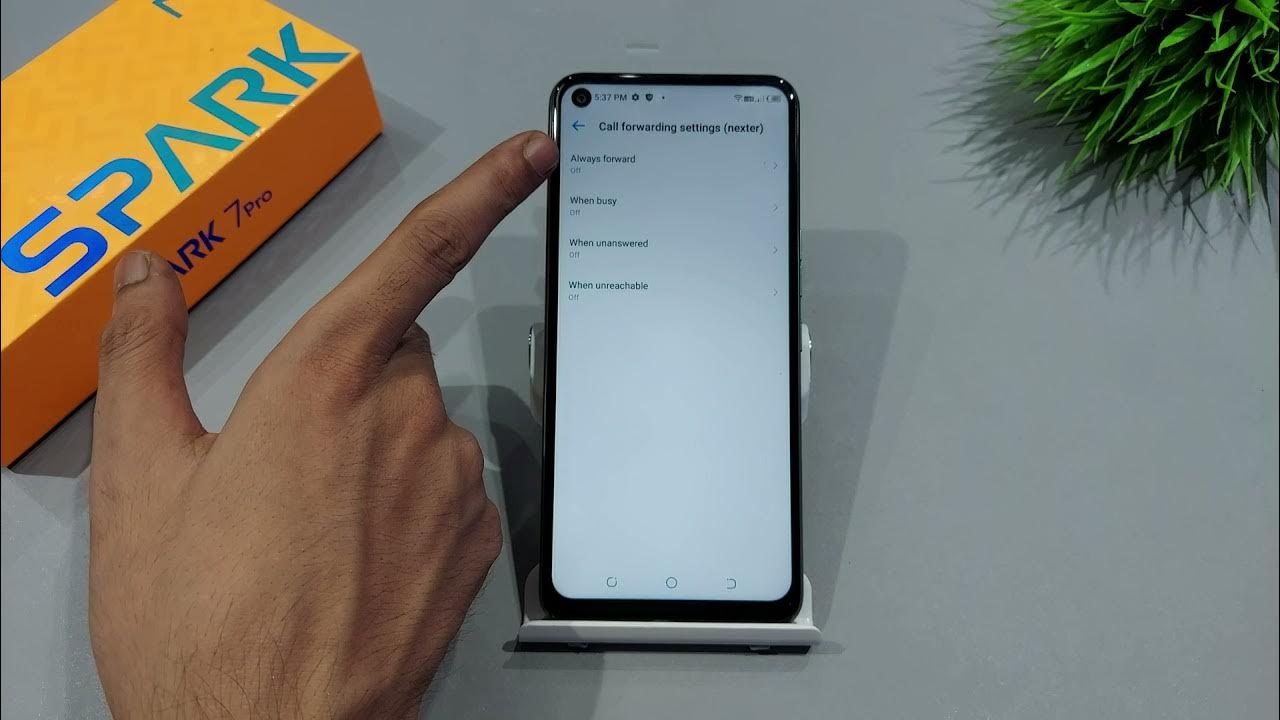 How to enable call forwarding in tecno spark 7 pro | tecno spark 7 pro call forwarding setting ...
