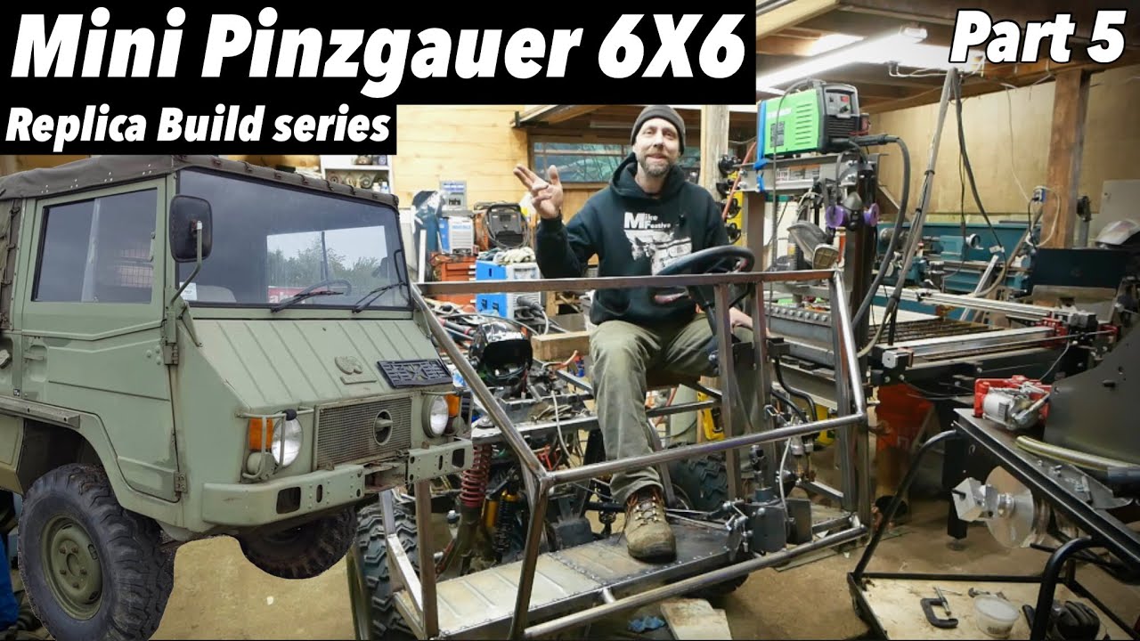Mini Pinzgauer 6X6 off-road build series part 5 - YouTube