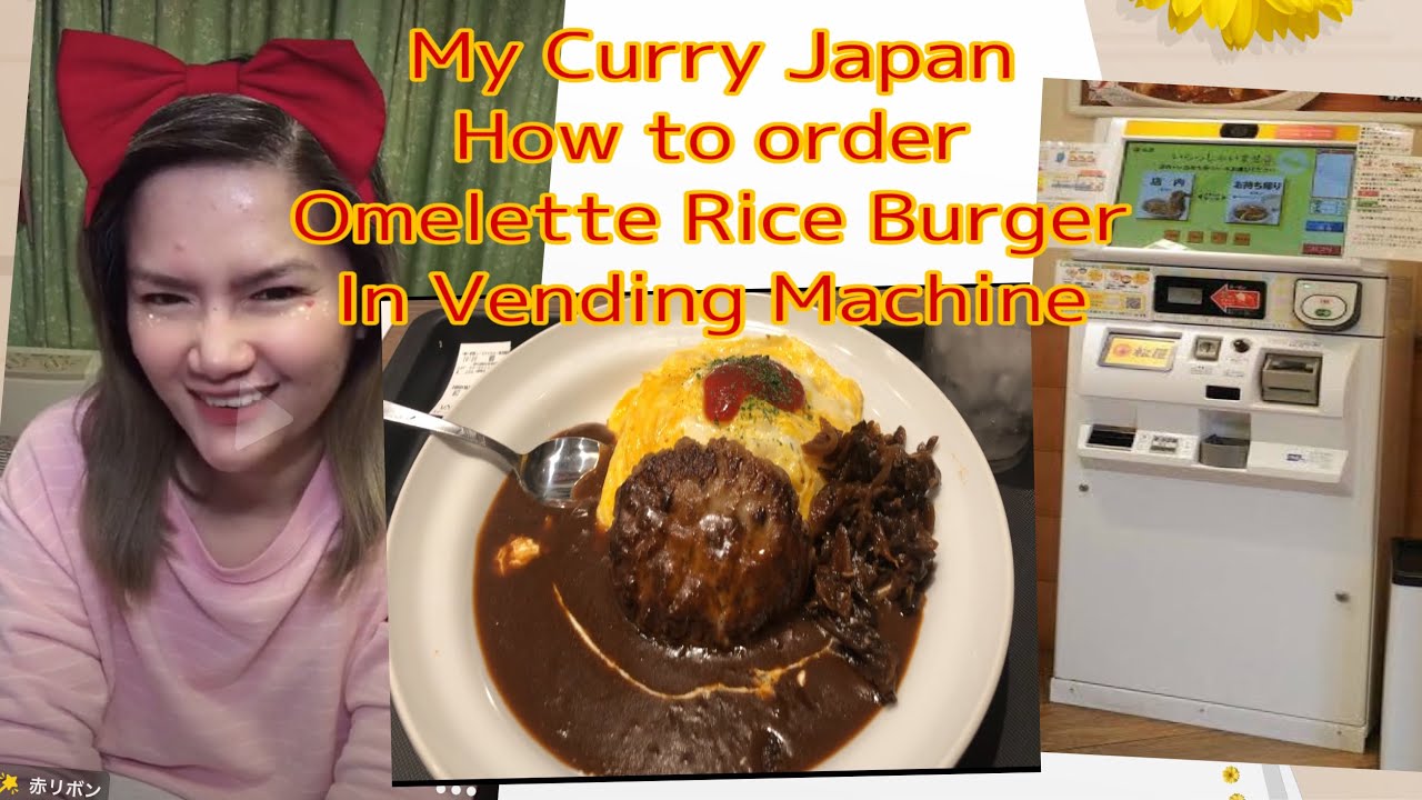 Japan My Curry Shop | How to order food in vending machine? | Short ...