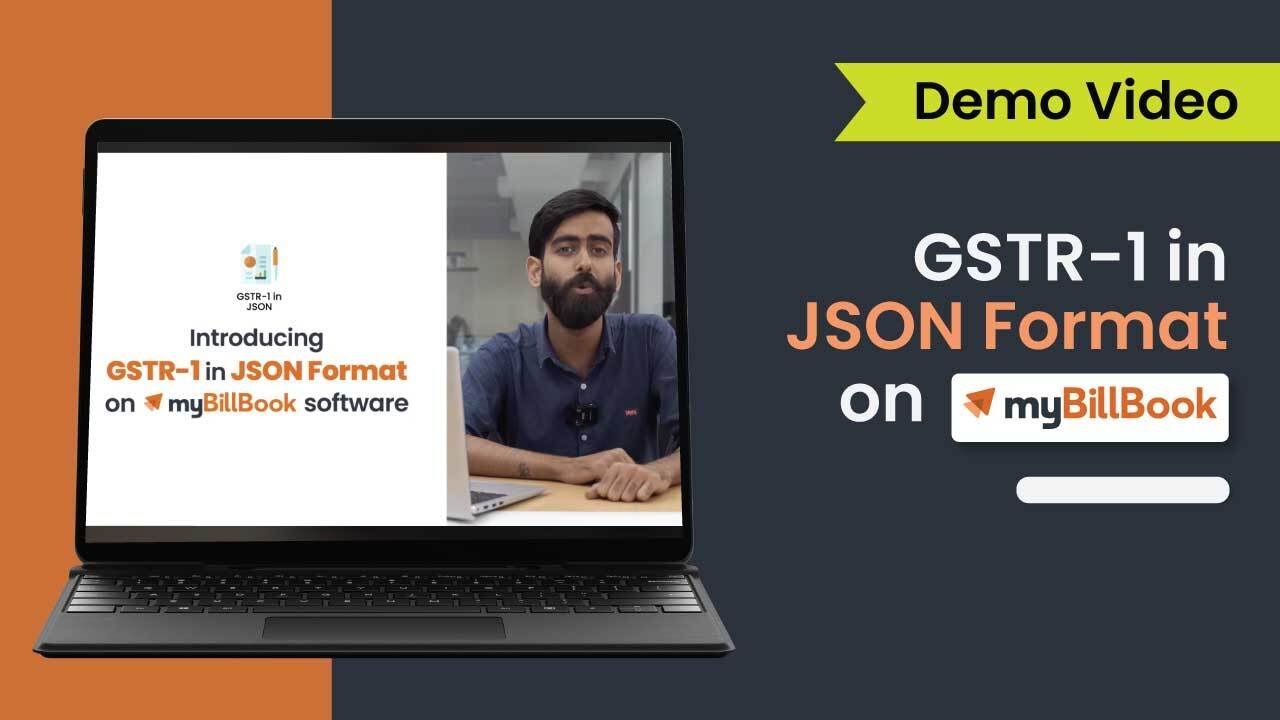 Introducing GSTR 1 In JSON Format On MyBillBook Software YouTube Introducing GSTR 1 In JSON Format On MyBillBook Software YouTube