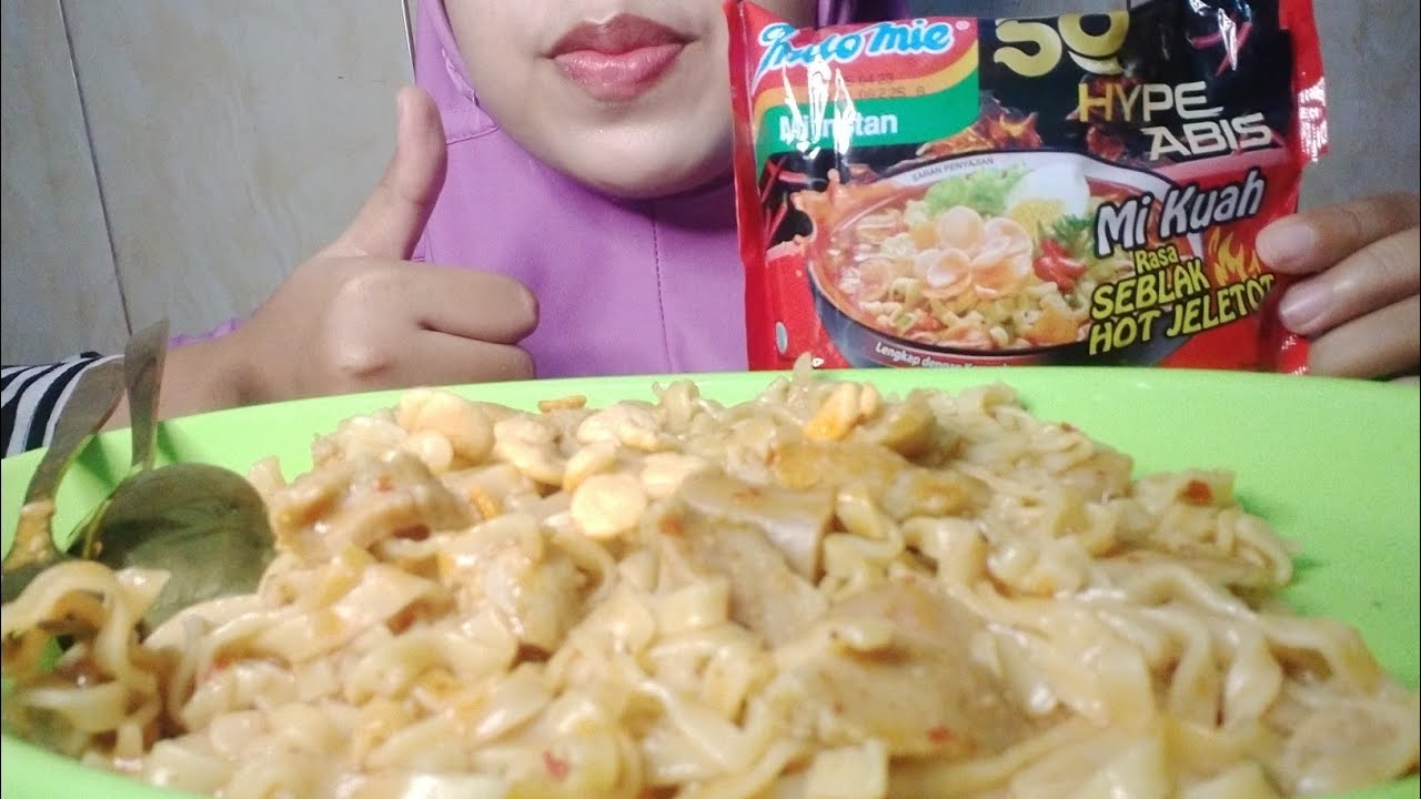 ASMR MIE SEBLAK NYEMEK SEBLAK HOT JELETOT - YouTube
