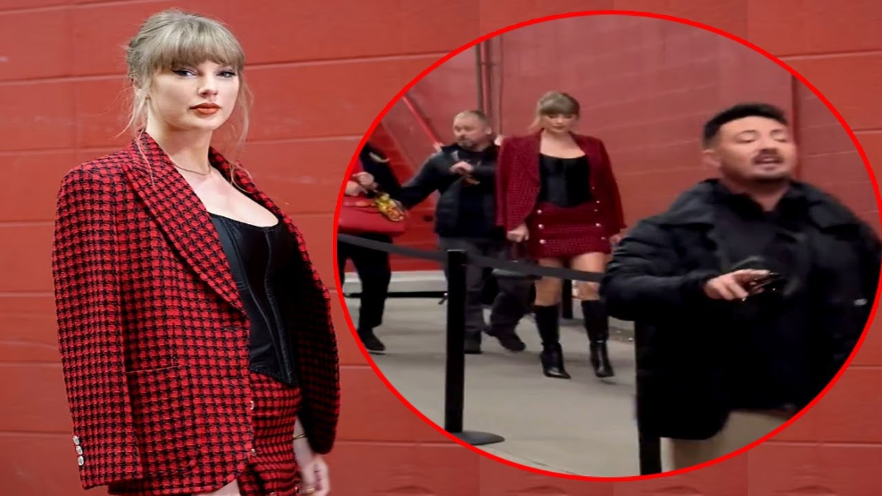 Taylor Swift & her entourage got into a furious argument as she arrives ...