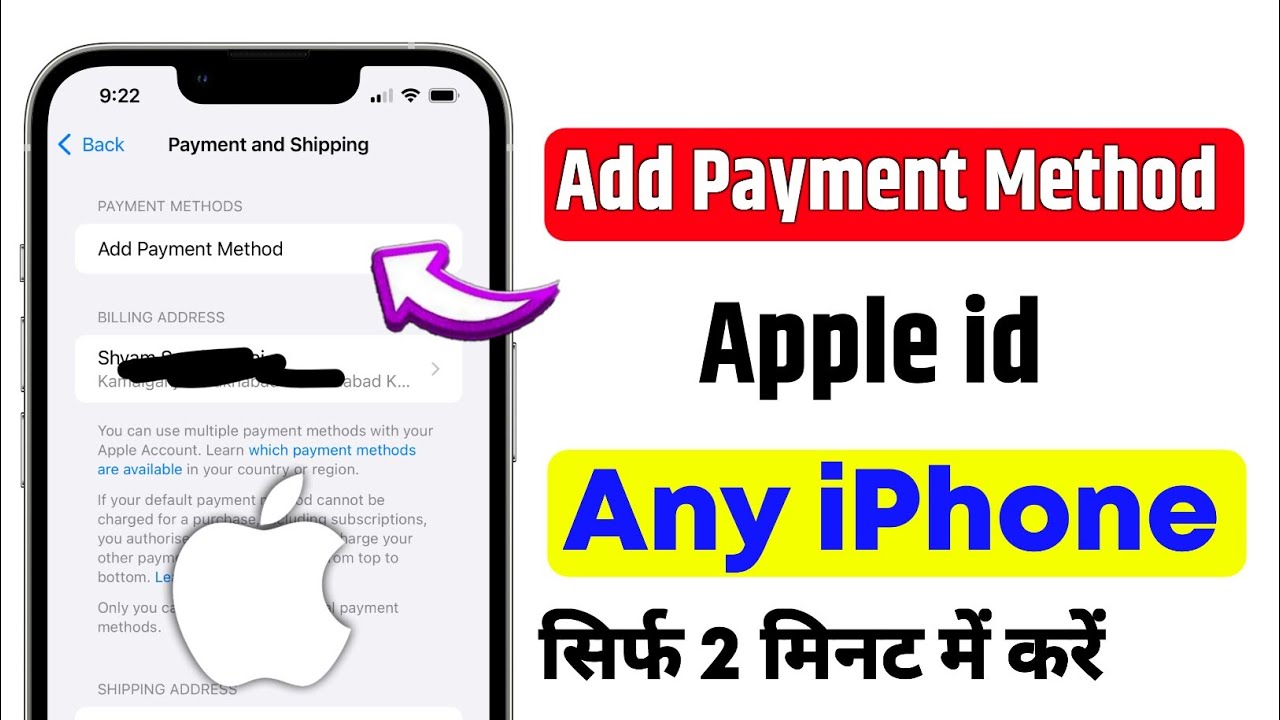 how to add payment method in iphone 2025 | add payment method iphone ...