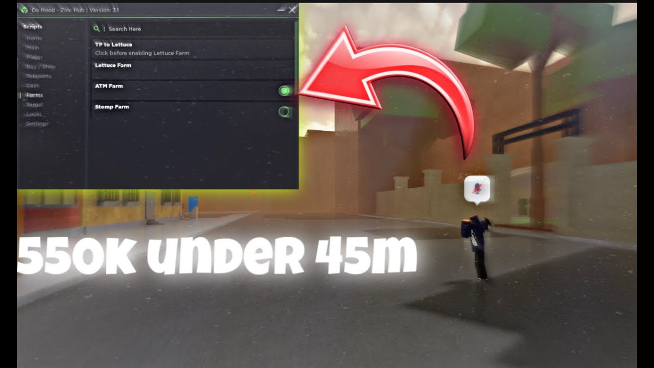 Best Da Hood Autofarm Script Made 550k+ Under 45m | Roblox - YouTube