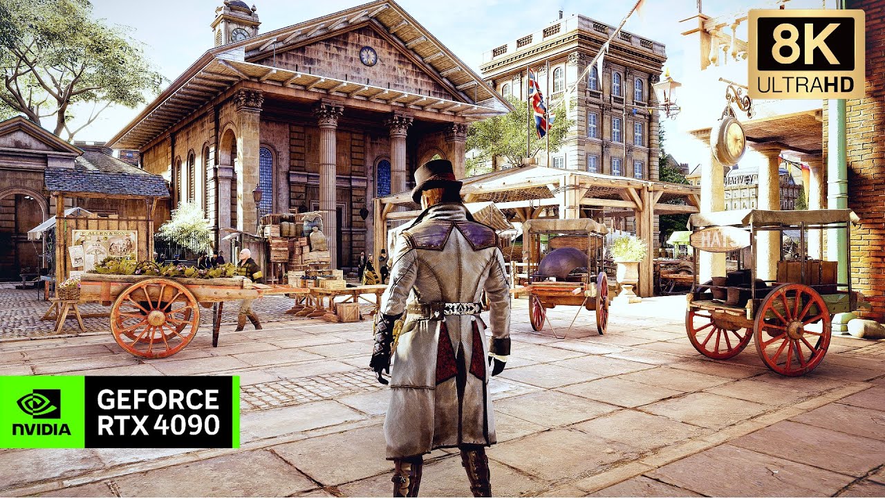 [8K] AC Syndicate RTX 4090 - RAY TRACING Reshade Ultimate Realism FX ...