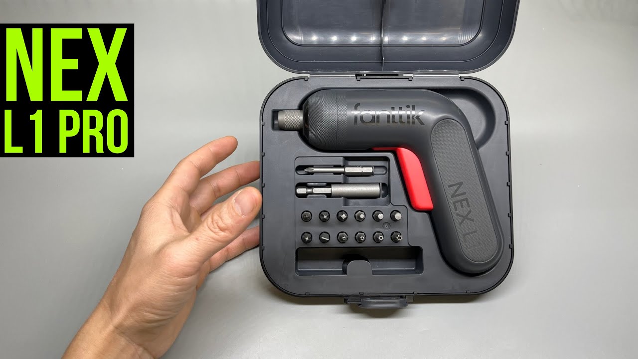 A Beautifully Designed Screwdriver: Fanttik Nex L1 Pro - YouTube