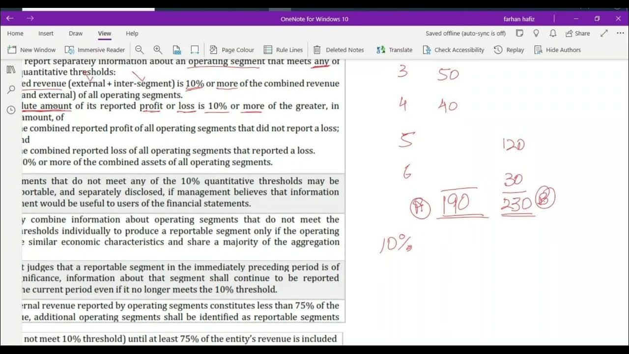Operating Segment - Lecture No 3 - YouTube