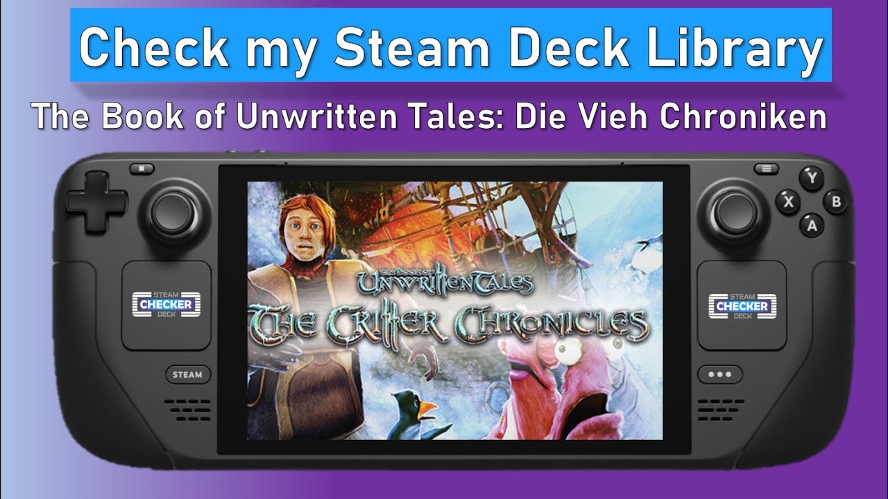 Check my Steam Deck Library - The Book of Unwritten Tales: Die Vieh Chroniken - YouTube