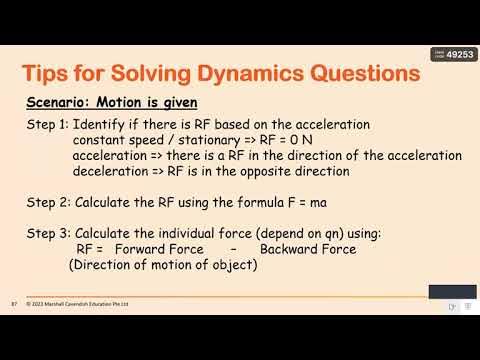 Chapter 4 Dynamics Tips - YouTube