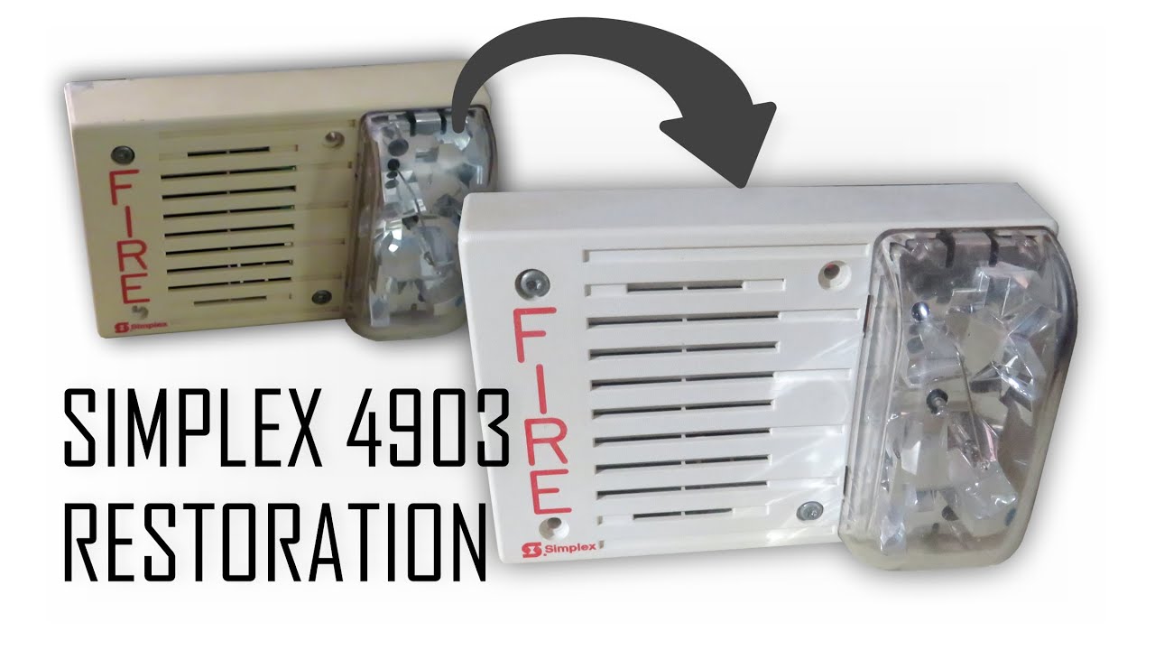 Restoring my Simplex 4903-9242 from Yellow to White by using Hydrogen ...