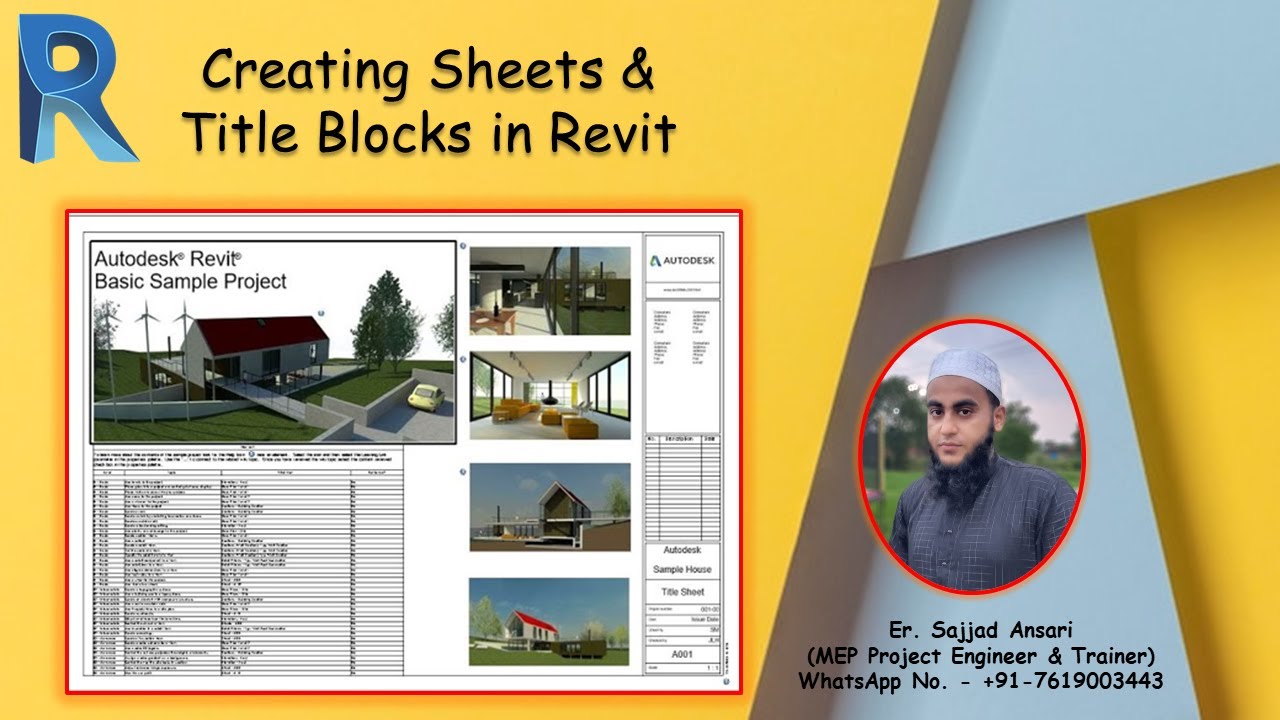 Creating Sheets and Title Blocks in Revit - YouTube