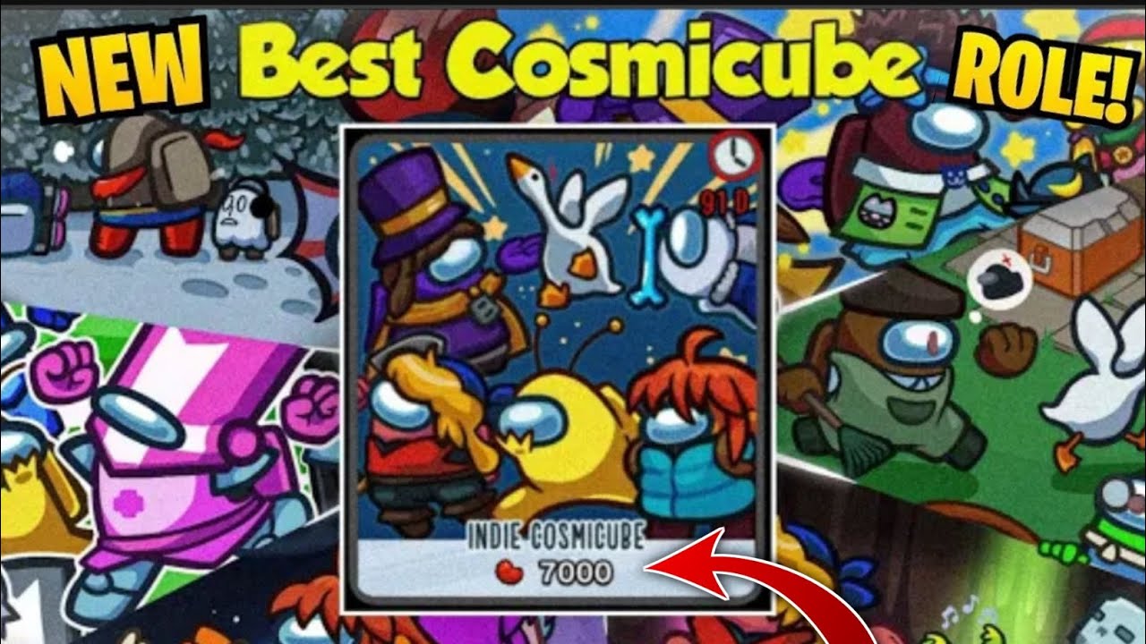 AMONG Us - New Indie Cosmicube Update! || How To Get New Indie Hat's ...