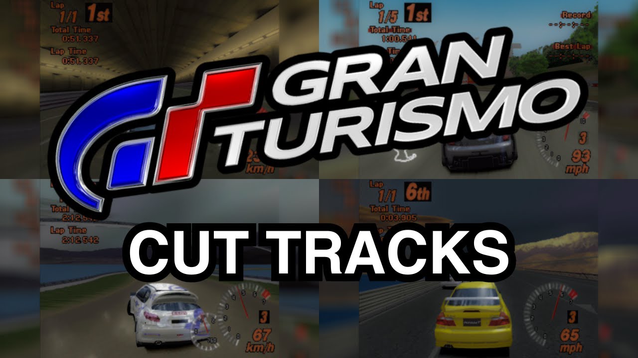 One lap of EVERY cut track on GRAN TURISMO 2 - YouTube