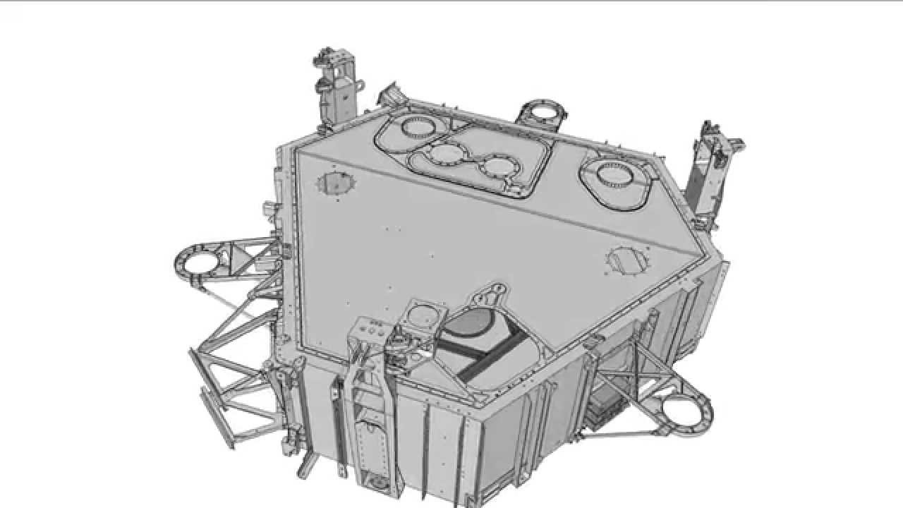 Viking '75 Mars Lander 3D Digital Model Fly-Around 4 - YouTube