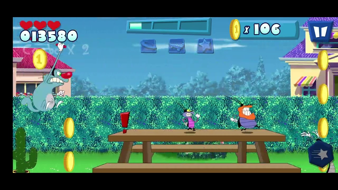 Oggy fast with him! - YouTube