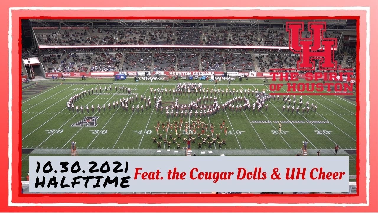 Halftime Show at TDECU Feat. the Cougar Dolls and UH Cheer 10.30.2021 ...