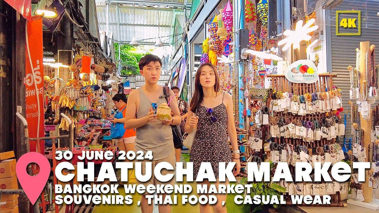 Chatuchak Weekend Market in Bangkok!Buy souvenirs & Street food! - YouTube
