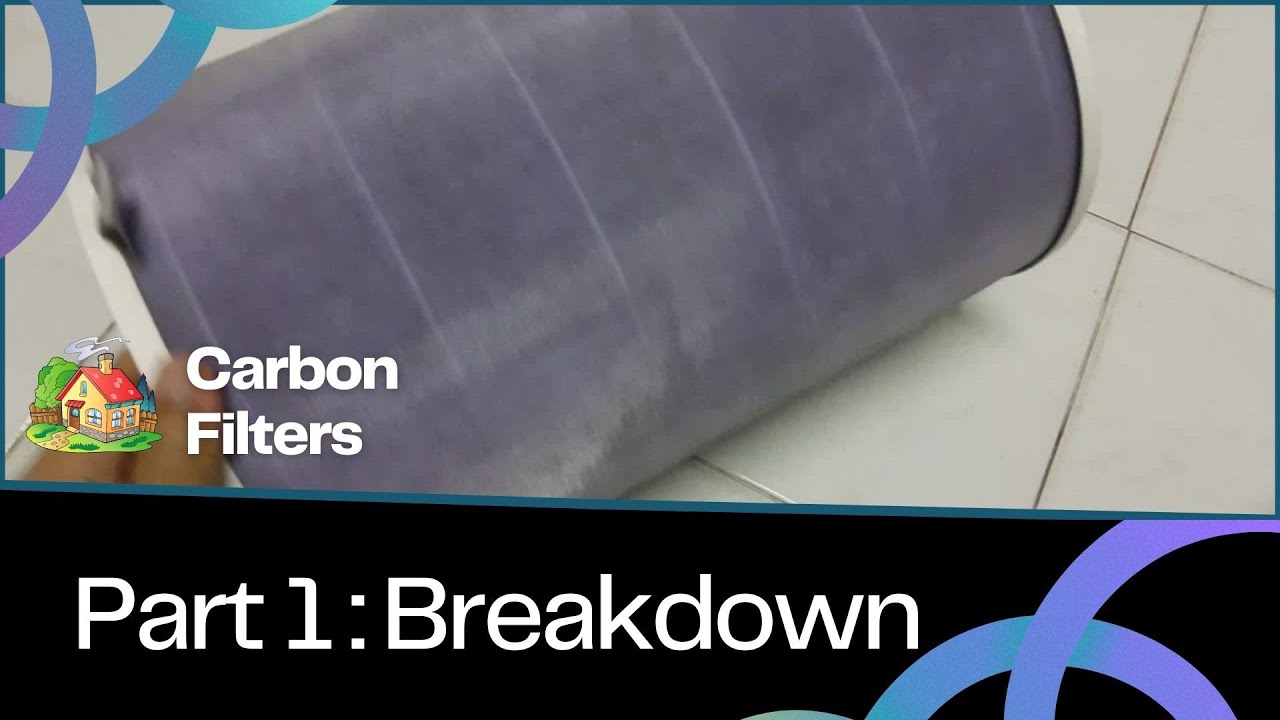 Carbon Filters Part 1 Opening, Removing & Cleaning the filter cylinder ...