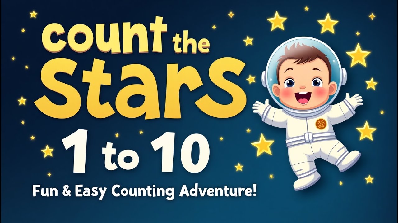 NEW! Counting with Stars: Fun Numbers 1 to 10 for Kids and Little ...
