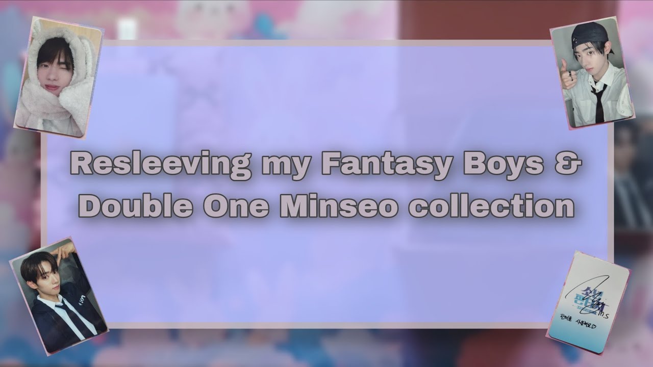 Resleeving my Fantasy Boys & Double One Minseo Pobs & Survival Show ...