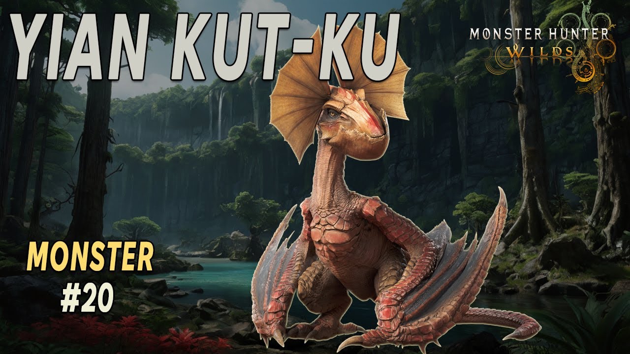 Yian Kut-Ku vs Archer Monster Hunter Wilds 4K Ultra HD Monster #20 ...