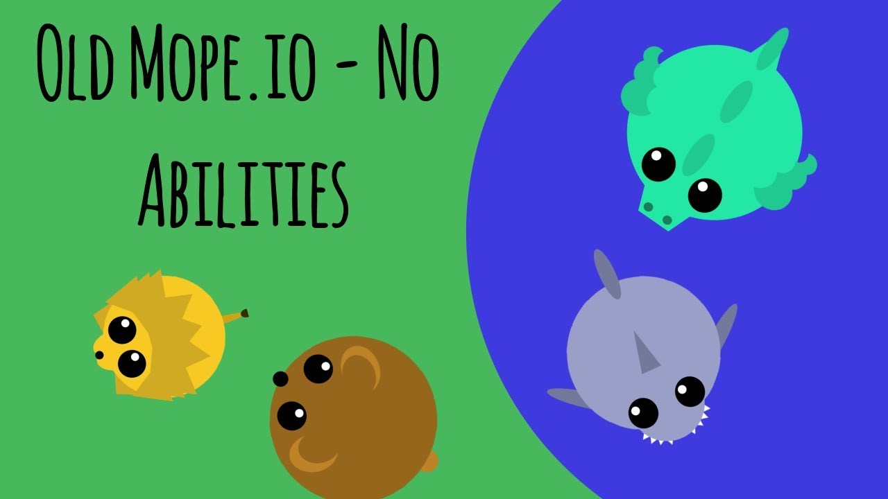 New Mope.io Update !! Old Classic Mope.io Returns - YouTube