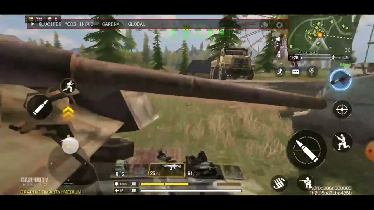Call of duty mobile mod menu showcase. - YouTube