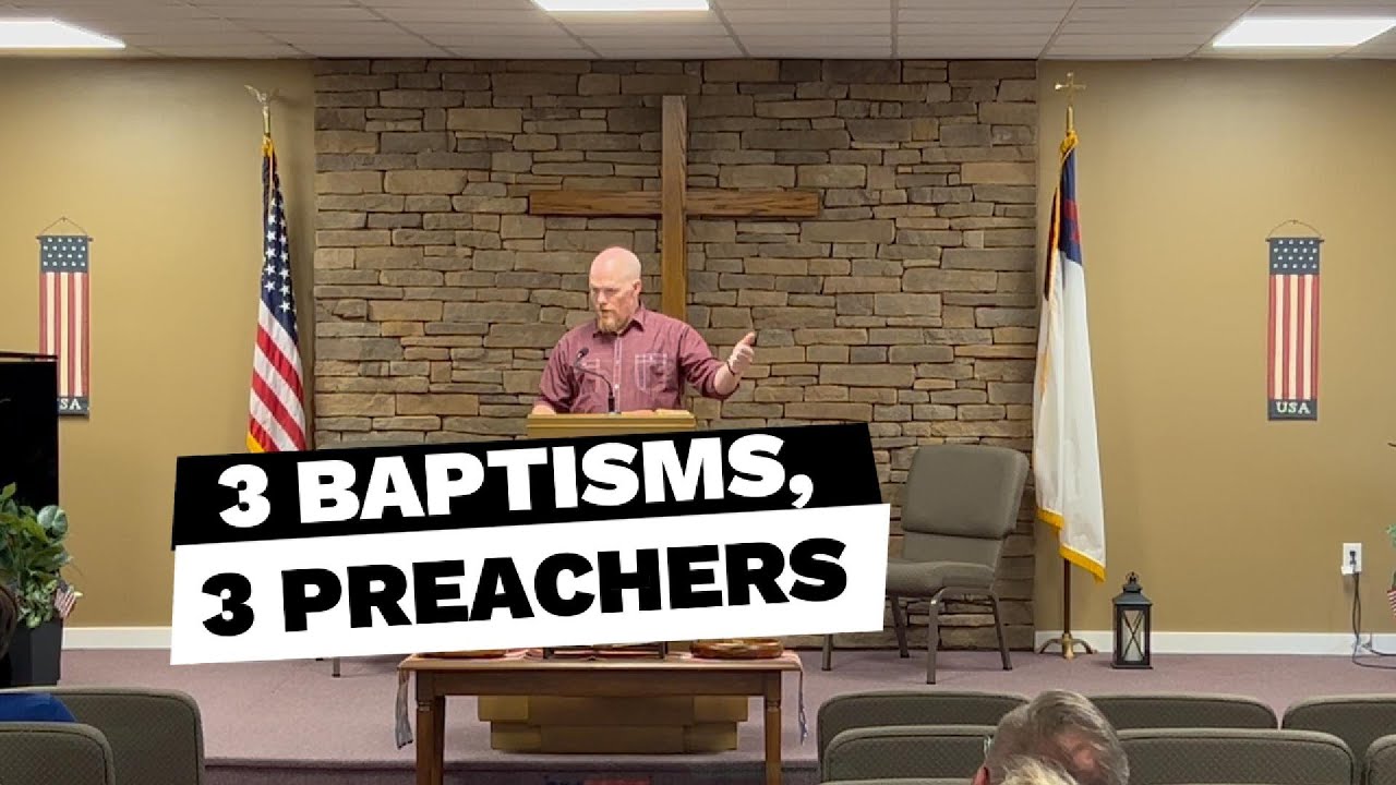 3 Preachers, 3 Baptisms Pt. 3 - YouTube