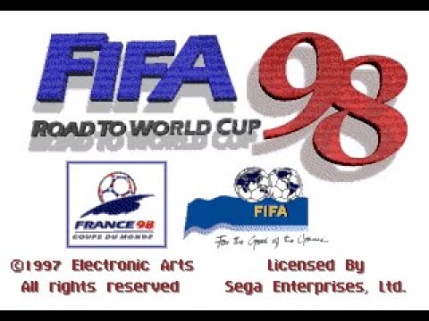 FIFA 98: Road to World Cup (Sega Genesis) - France vs. Germany - YouTube