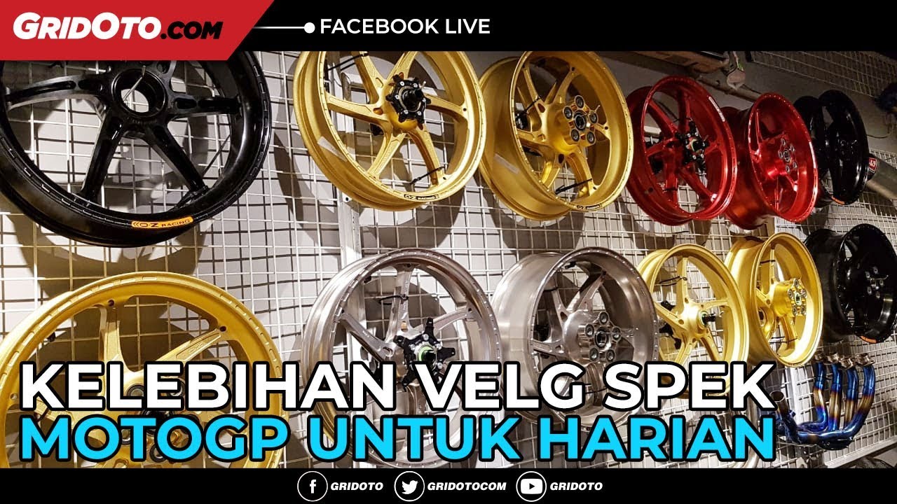 Velg Spek Moto2 dan MotoGP untuk motor harian, Apa sih Kelebihannya ...