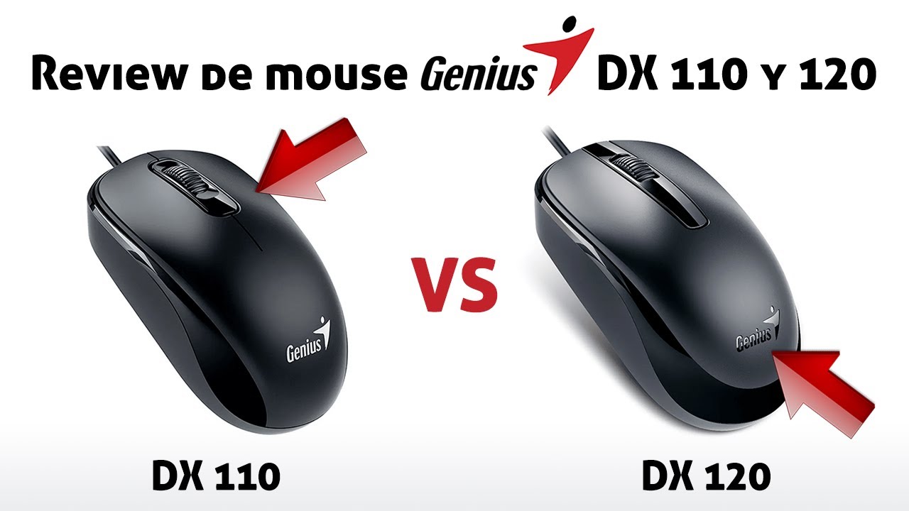 Review Mouse Genius DX110 y DX120 - YouTube