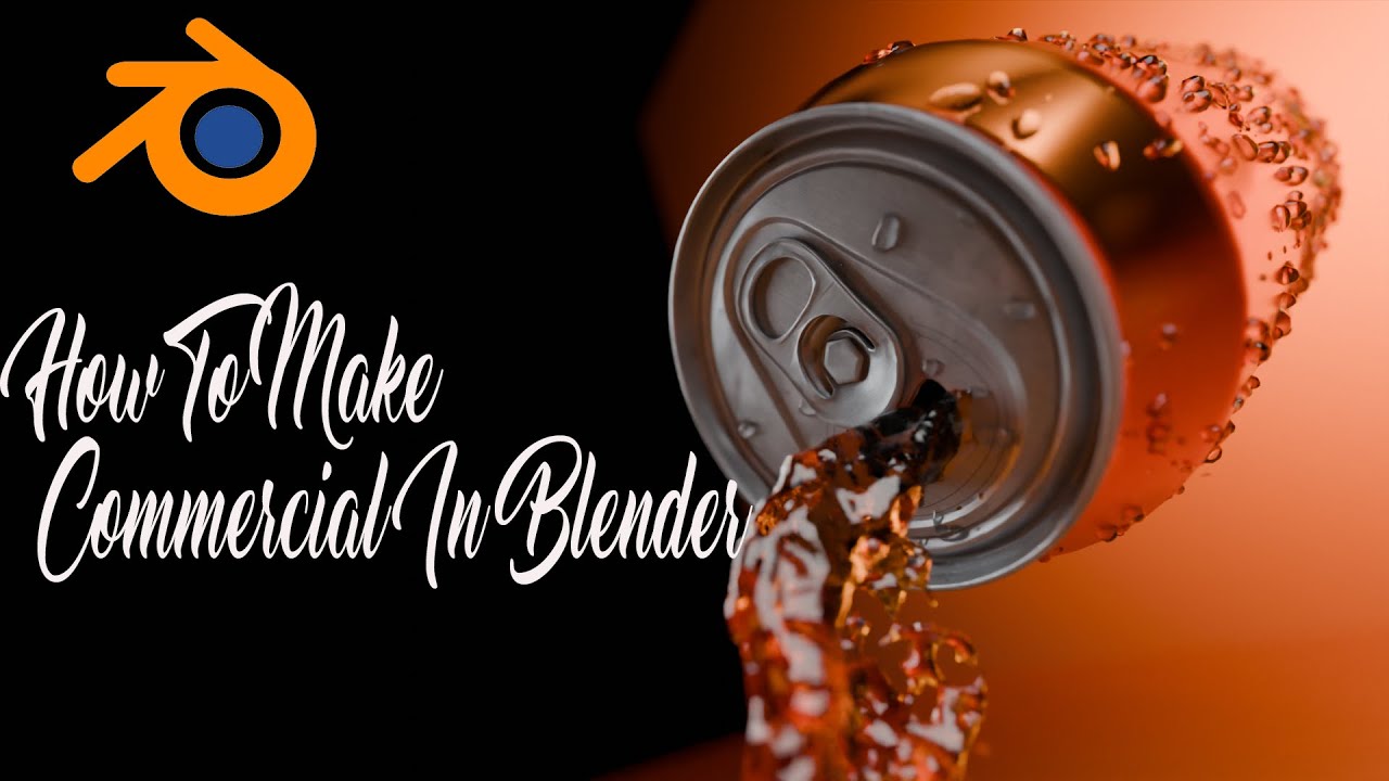 How To Make Commercial In Blender - YouTube
