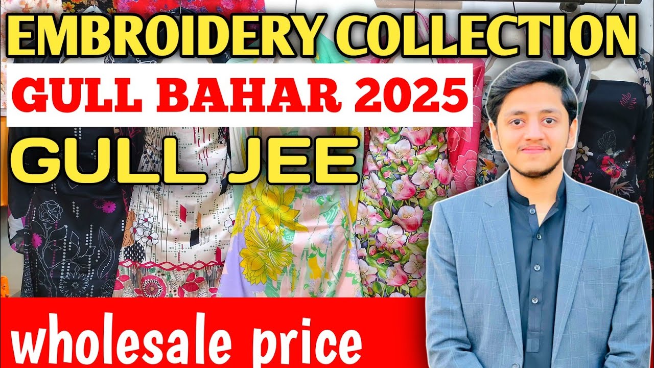 Gulljee Gull Bahar 2025 | Luxury Embroidered Lawn Suits - YouTube