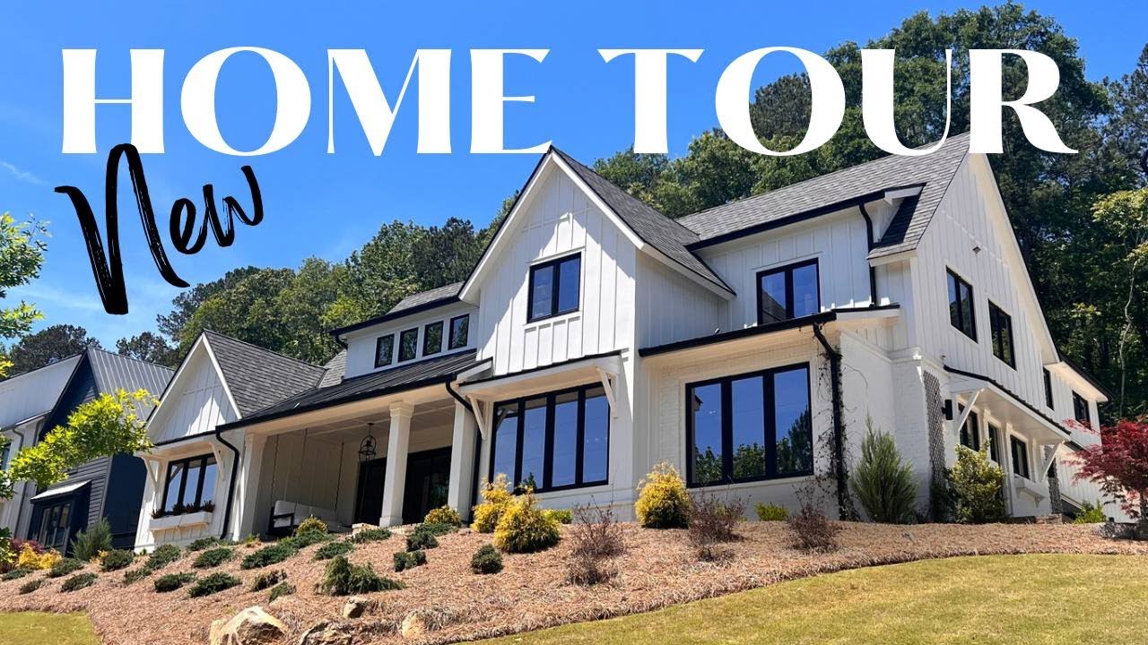 😍 Inside Our Custom Built Home | Modern Farmhouse Style Home Tour ...