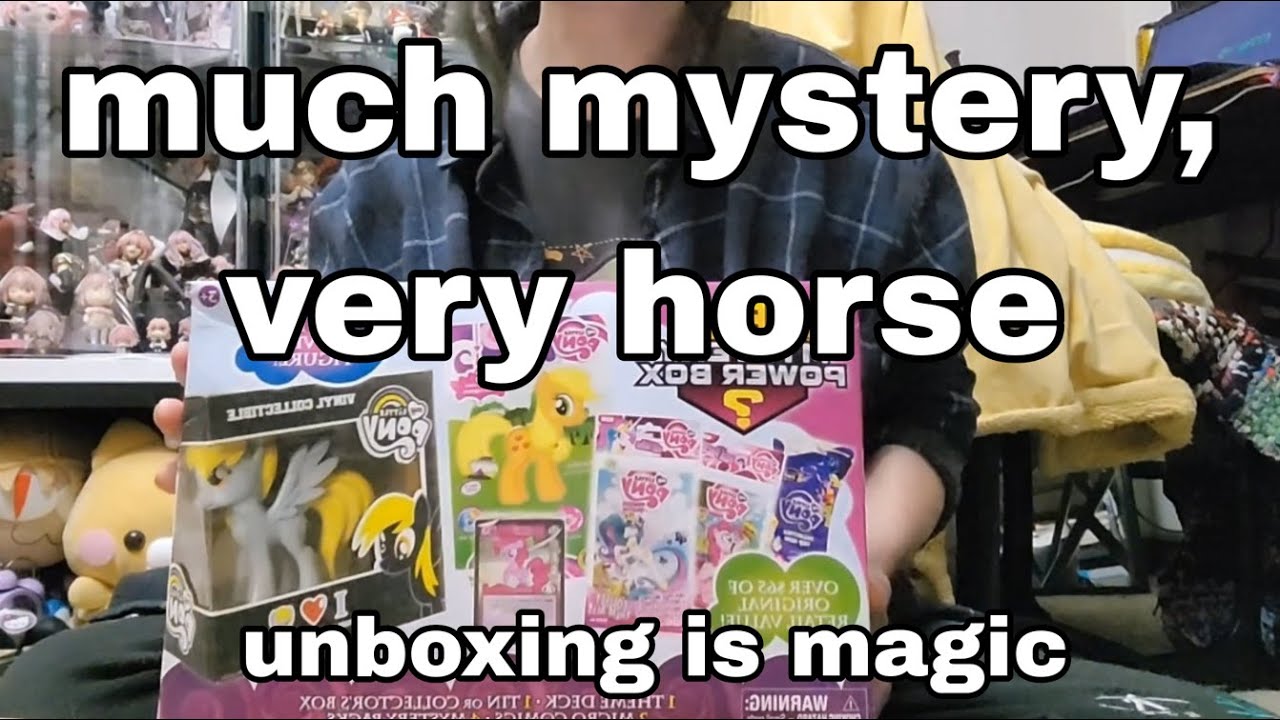 i unbox ancient my little pony artifacts - YouTube